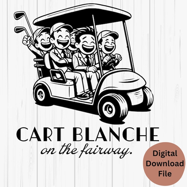 Golf SVG, Golf Cart SVG, Golf Design Digital File, Funny Golf Instant ...