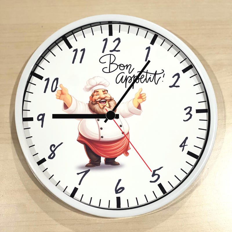 Kitchen Clock - Etsy
