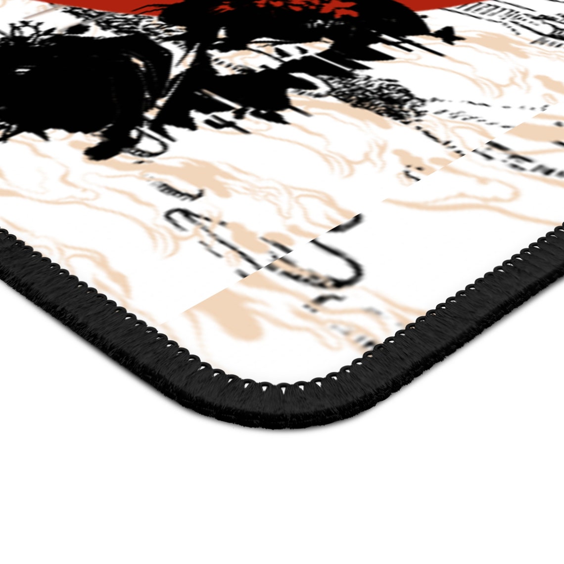 Samurai Gaming Mouse Pad | Japanese PC Decor (9x7 In) - Etsy