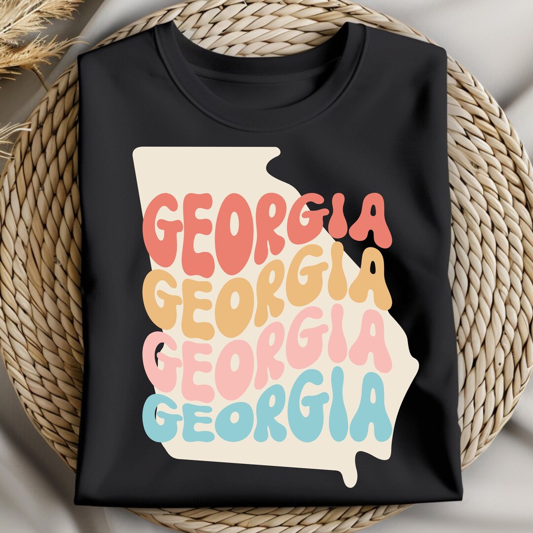 State of Georgia PNG, Georgia SVG, Georgia Sublimation T-shirt Design ...