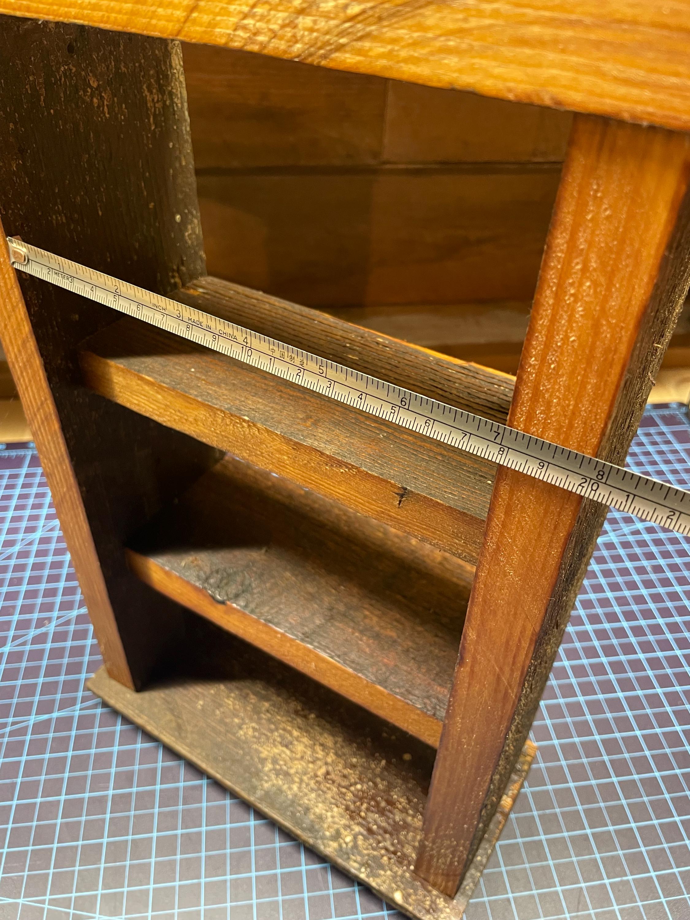 GROUND ZERO - Vertical Tiered Display Shelf - Etsy