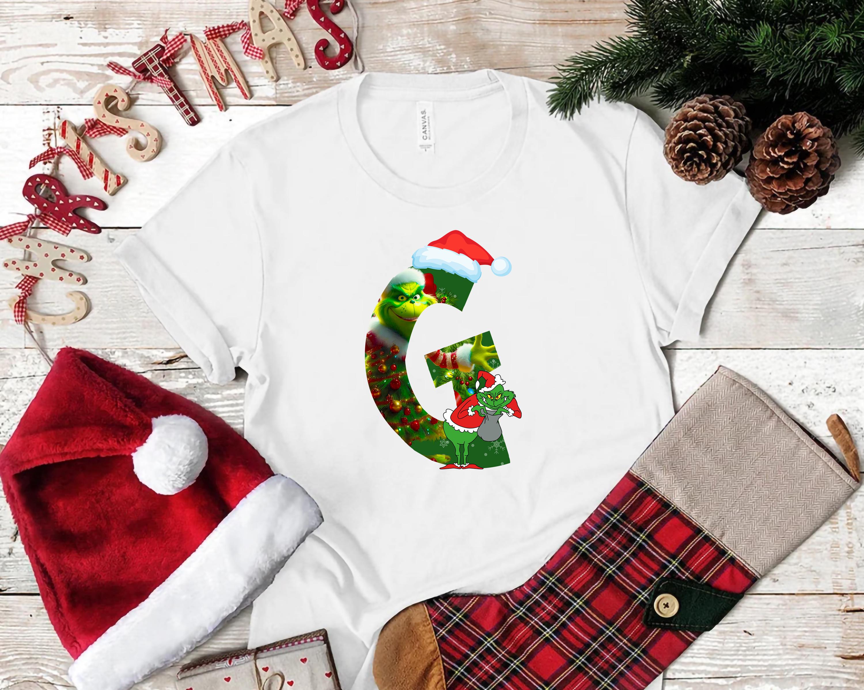 Grinch Christmas Alphabet PNG, Grinch Alphabet PNG, Grinch Alphabet ...