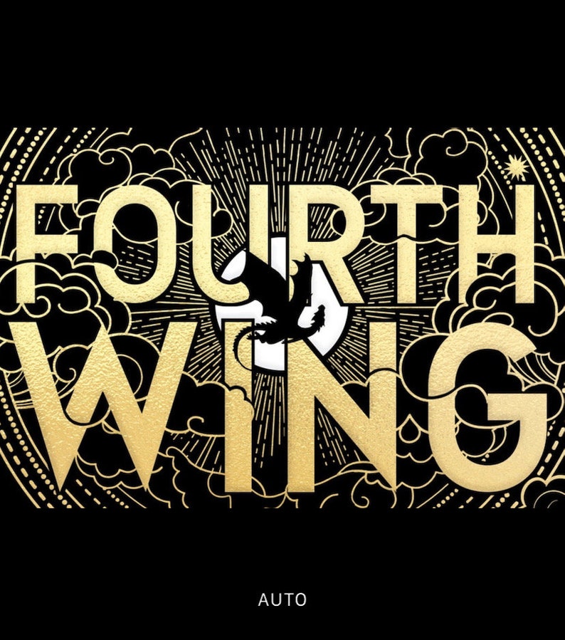 Fourth Wing Digital Bookmark Print /laminate 2x6 Inch/ 5cmx15cm PDF - Etsy