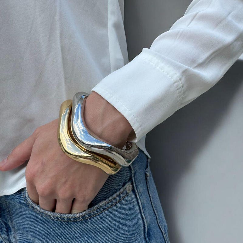 Chunky Bracelet - Etsy