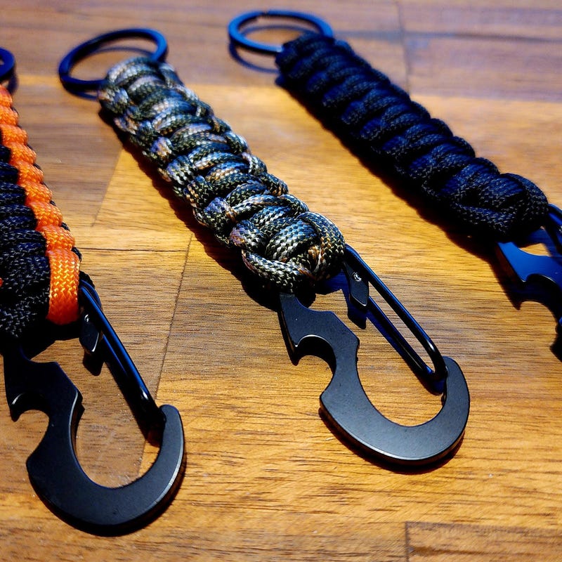 Paracord Keychain - Etsy