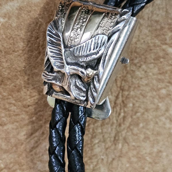 Leather Bolo Tie - Etsy