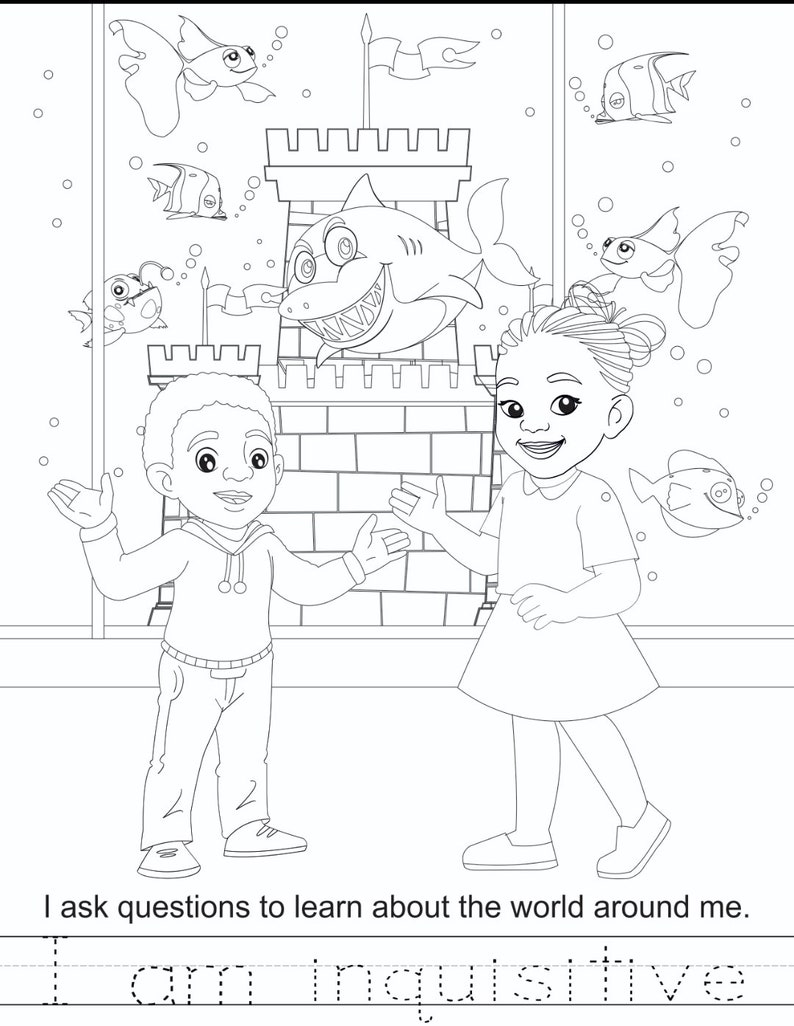 The Affirmation Coloring Book - Etsy