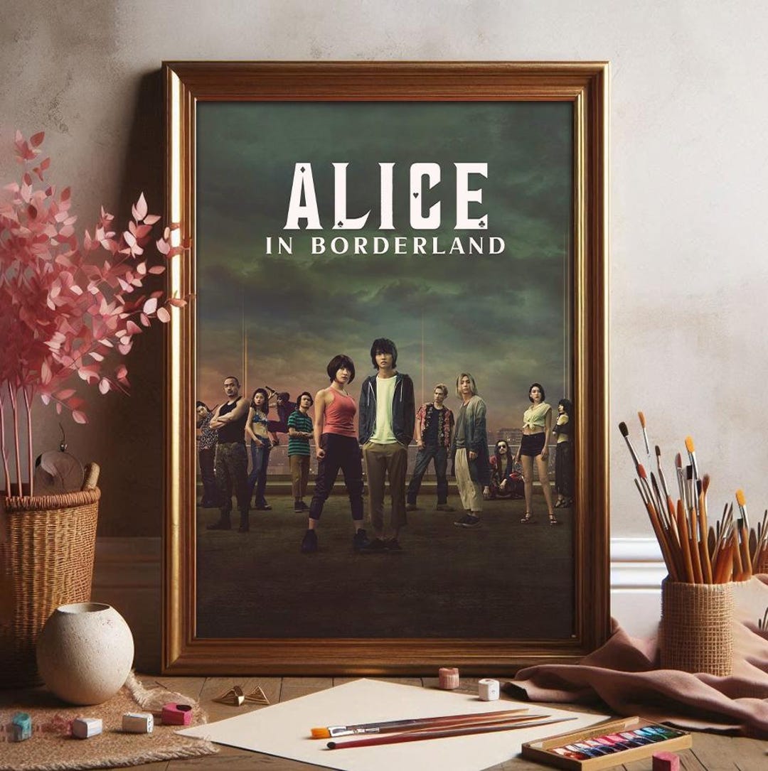 Alice in Borderland Poster Print-japanese Classic TV Poster-high ...