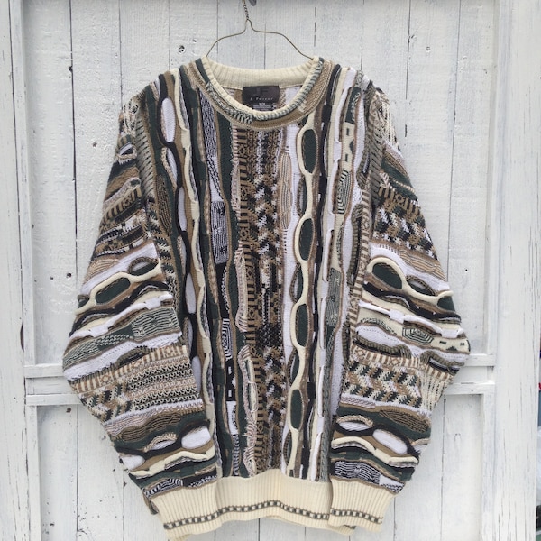 Coogi Sweater - Etsy