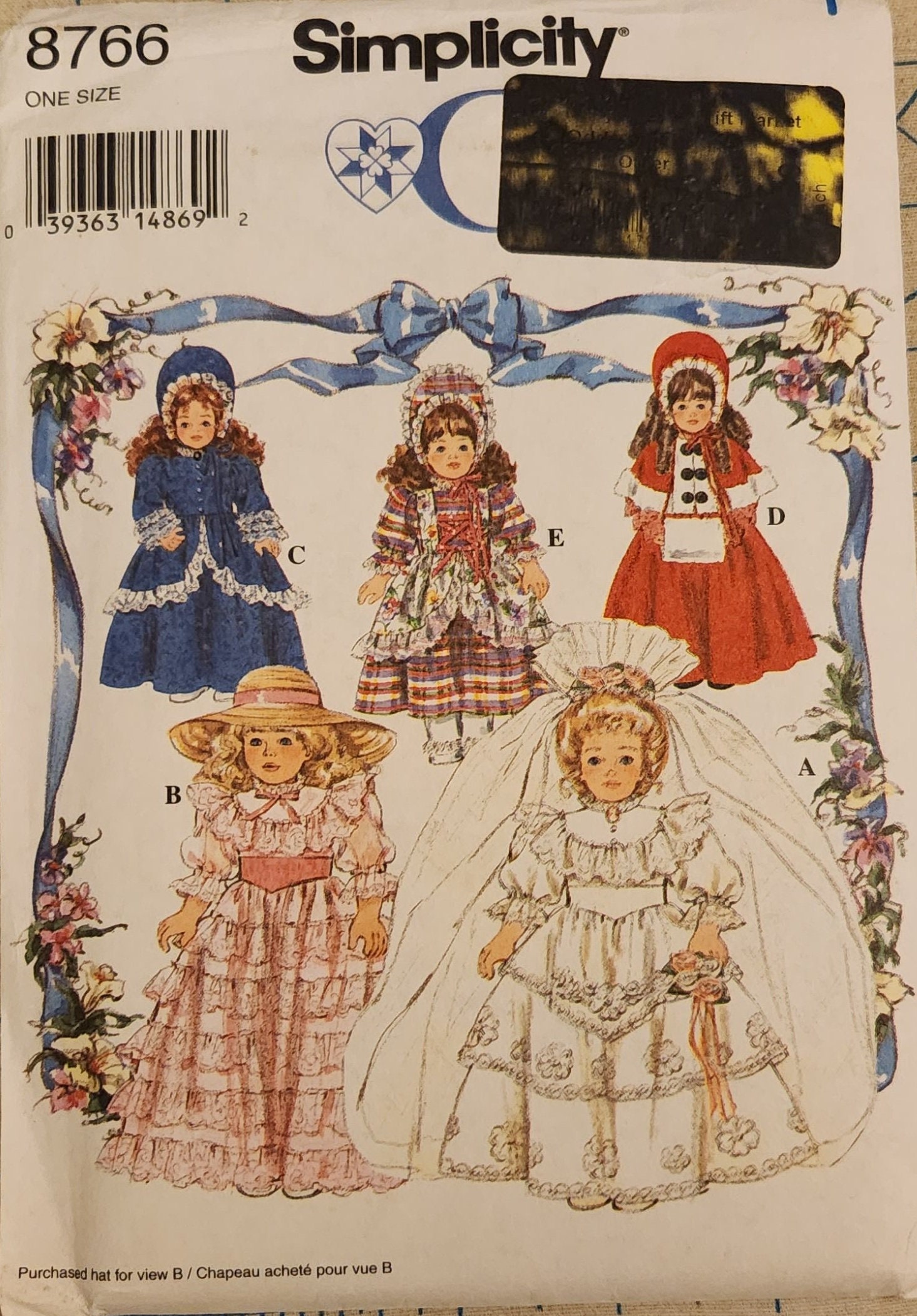 Simplicity Crafts 8766 16" and Pattern Clothing Pattern. - Etsy