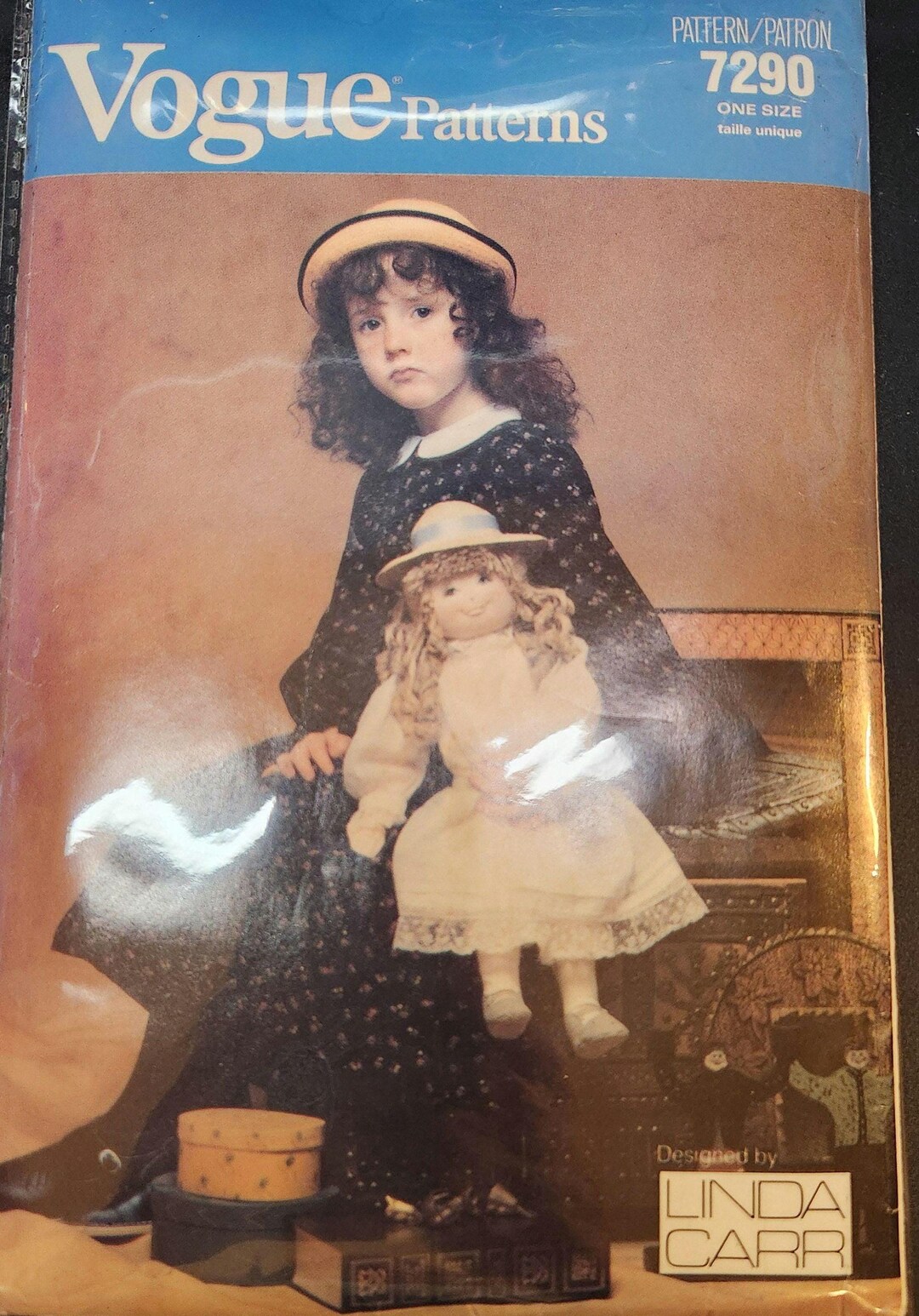 Vogue Crafts 7290 Doll and Clothes by Linda Carr - Etsy