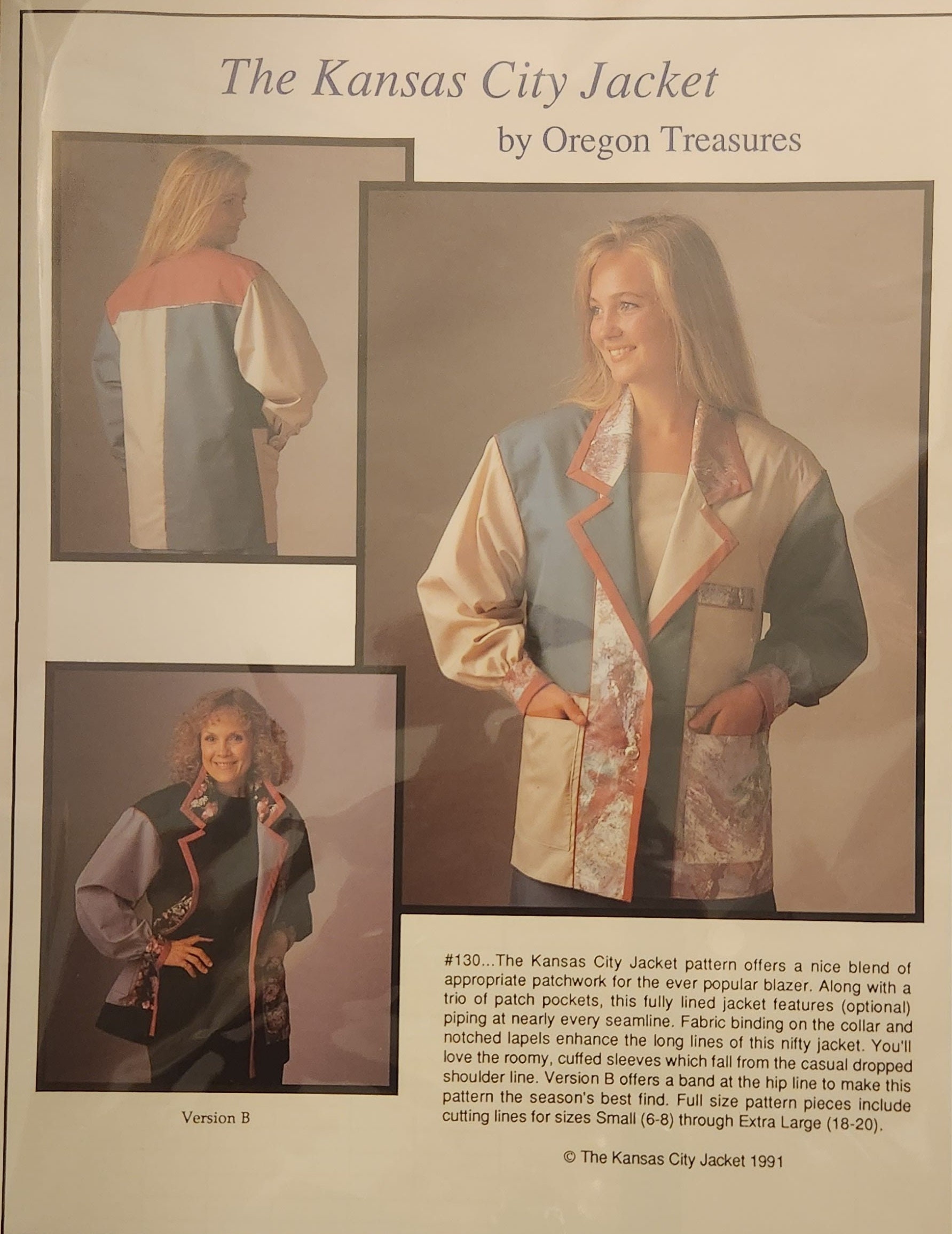 The Kansas City Jacket/coat Pattern. - Etsy