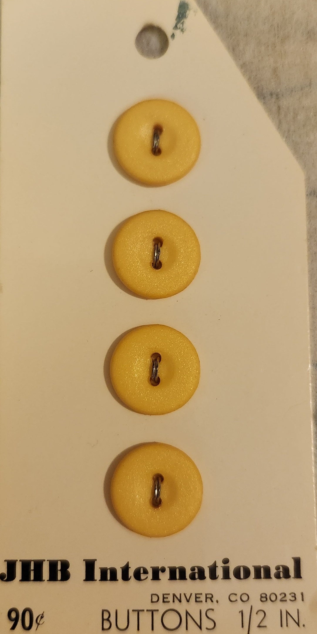 JHB International Yellow Buttons - Etsy