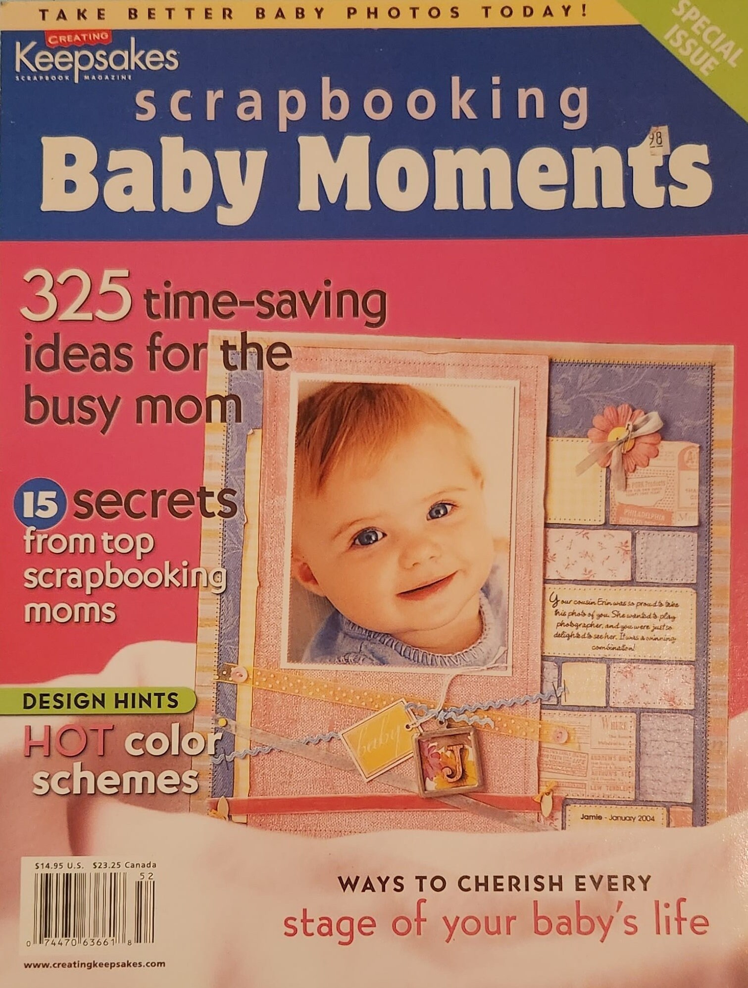 Creating Keepsakes Scrapbook Magazine Scrapbooking Baby Moments - Etsy