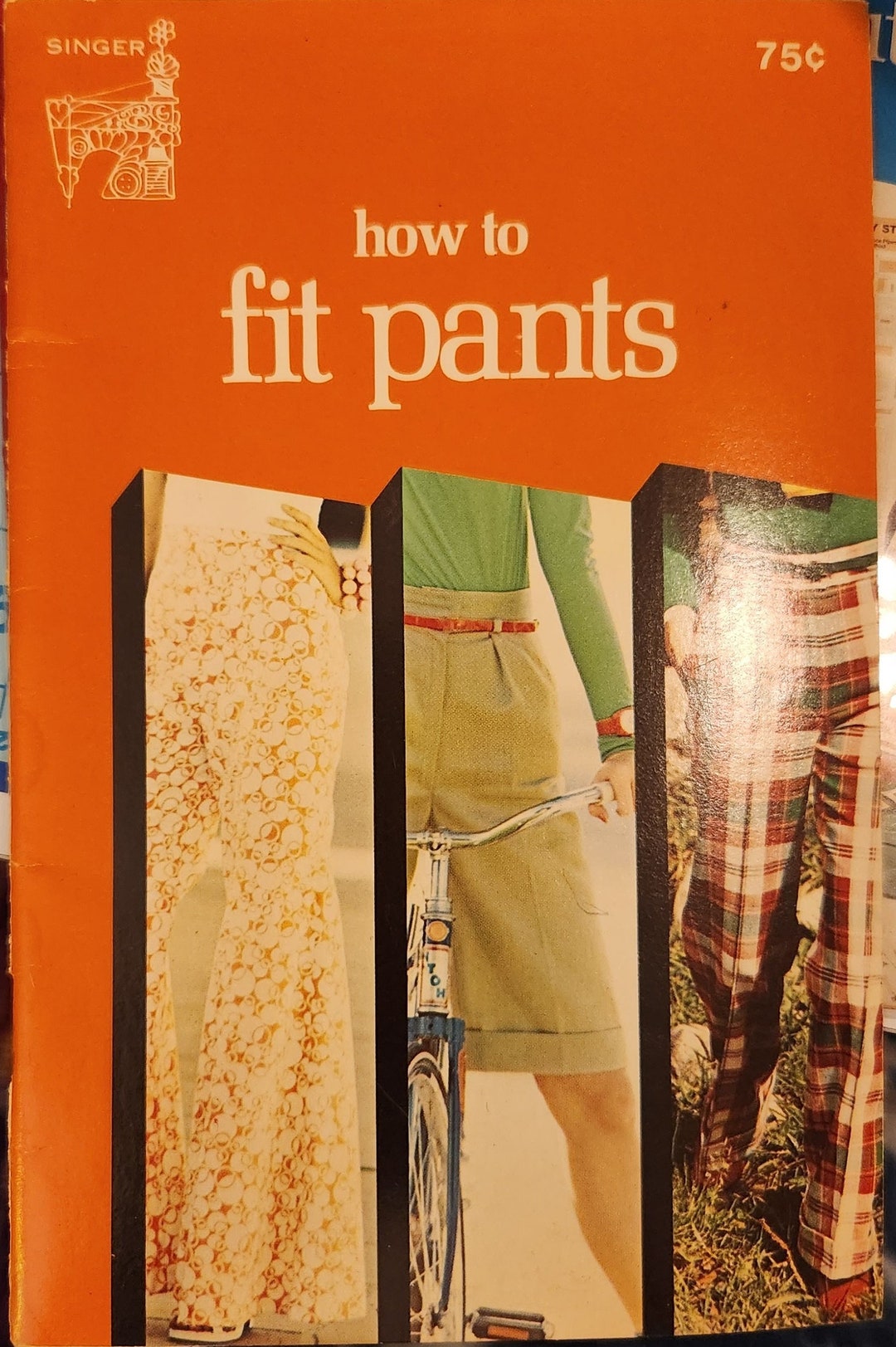 Vintage 1972 Singer How to Fit Pants - Etsy
