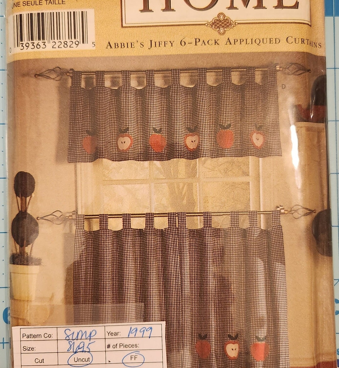 Simplicity 8695 Valance Pattern - Etsy