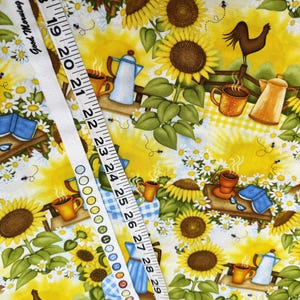 Good Morning Sunshine Scenic - Cotton Fabric by the Yard - Etsy