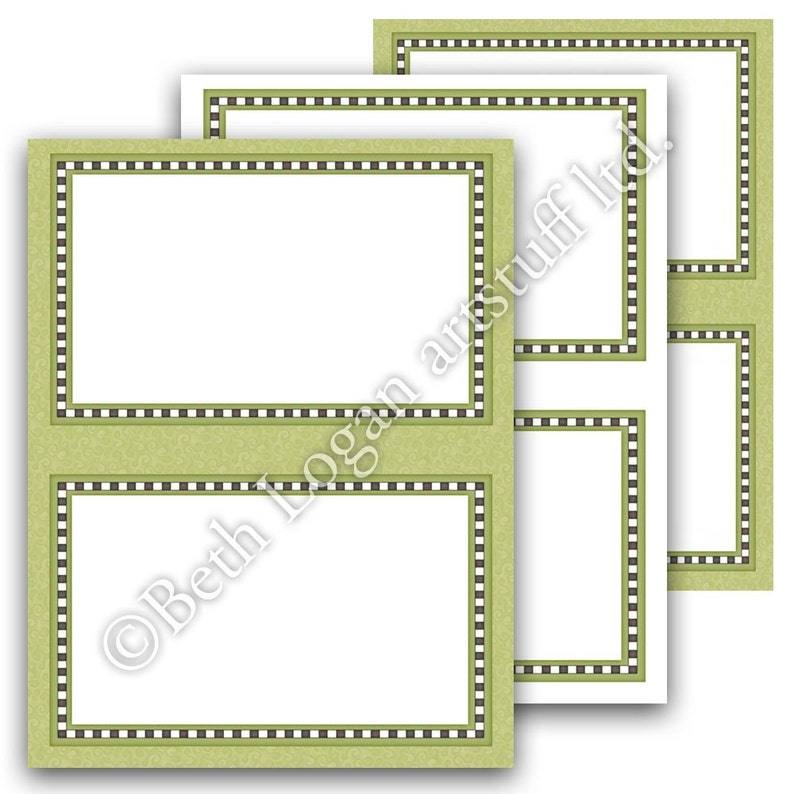 Recipe Binder Refill Pages - 13 Downloadable PDF Files - Etsy