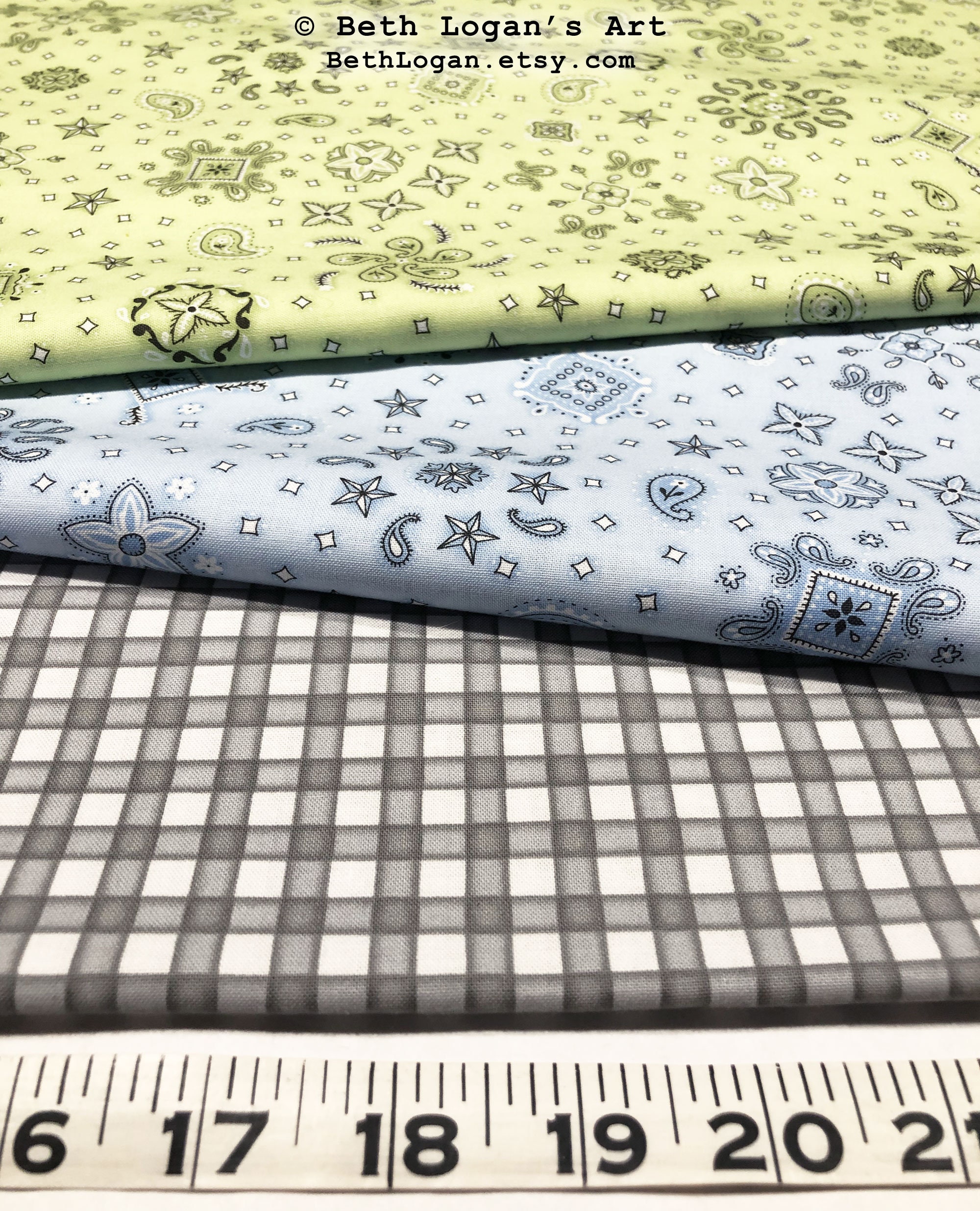 Farm Babies Fabric Coordinating Patterns Cotton Fabric by the Yard - Etsy