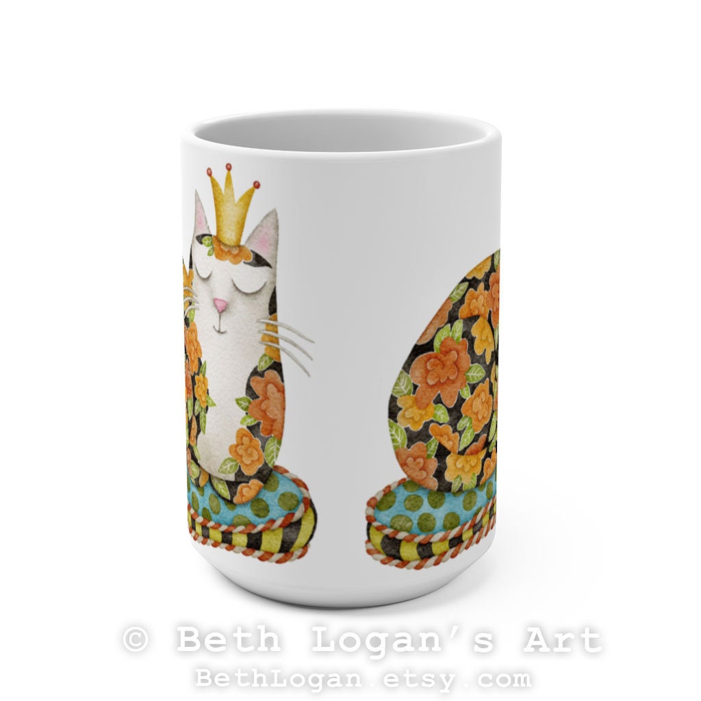 Queen Calico Mug - Etsy