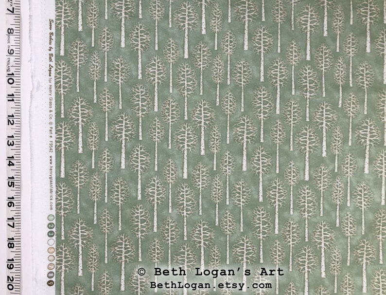 Snow Babies Coordinates Flannel Fabric by the Yard - Etsy