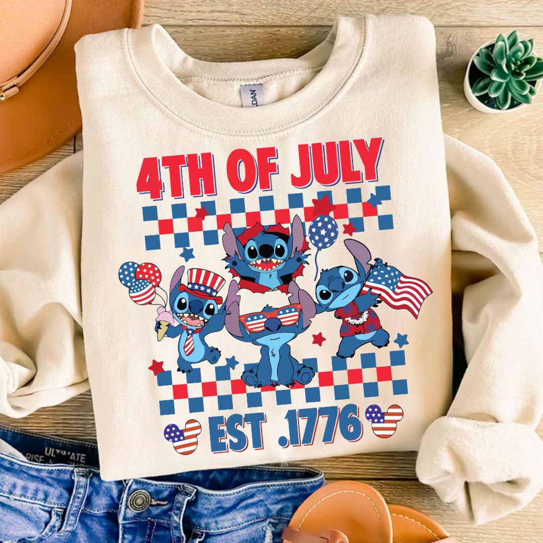 4th of July Blue Alien PNG, Blue Cartoon Sublimation, 4th July Blue ...