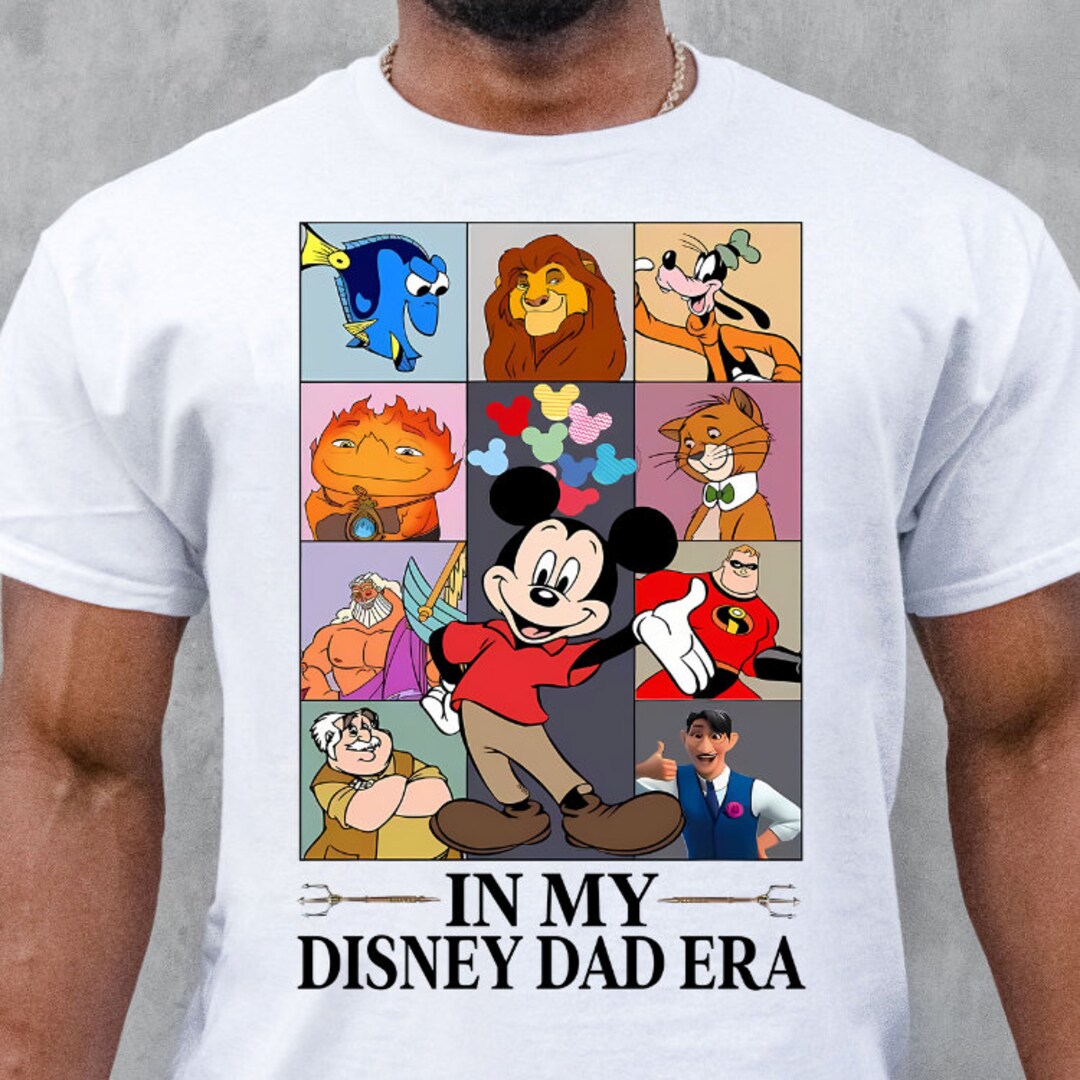 In My Dad Era Png, Father's Day Png, Mouse Dad Shirt, Gift for Dad Png ...