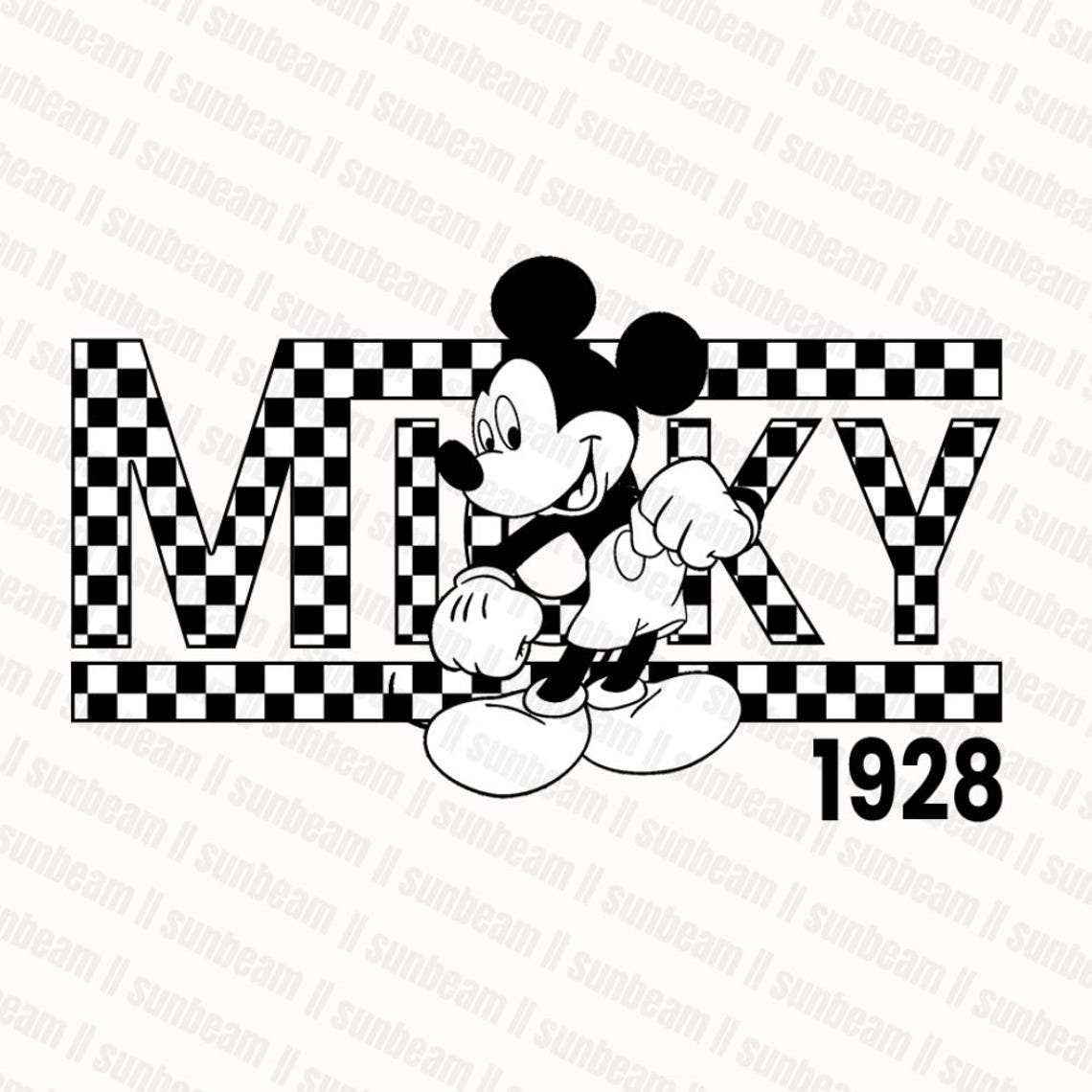 Retro Checkered Micey and Friends Png Movie, Mouse and Friends ...