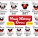Mouse Cartoon Birthday Kid Png, Birthday Png, Birthday Boy Png, Happy ...