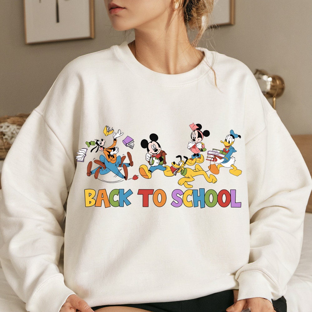 Mickeyy Mouse Back to School Png, Mickeyy Mouse Teacher Png, Mouse and ...