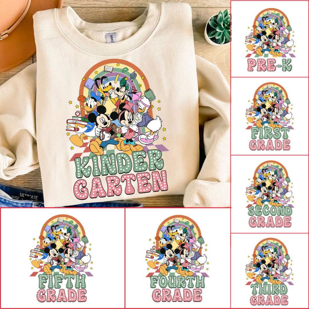 Retro Mouse and Friends Back to School Bundle, Kindergarten, First Day ...