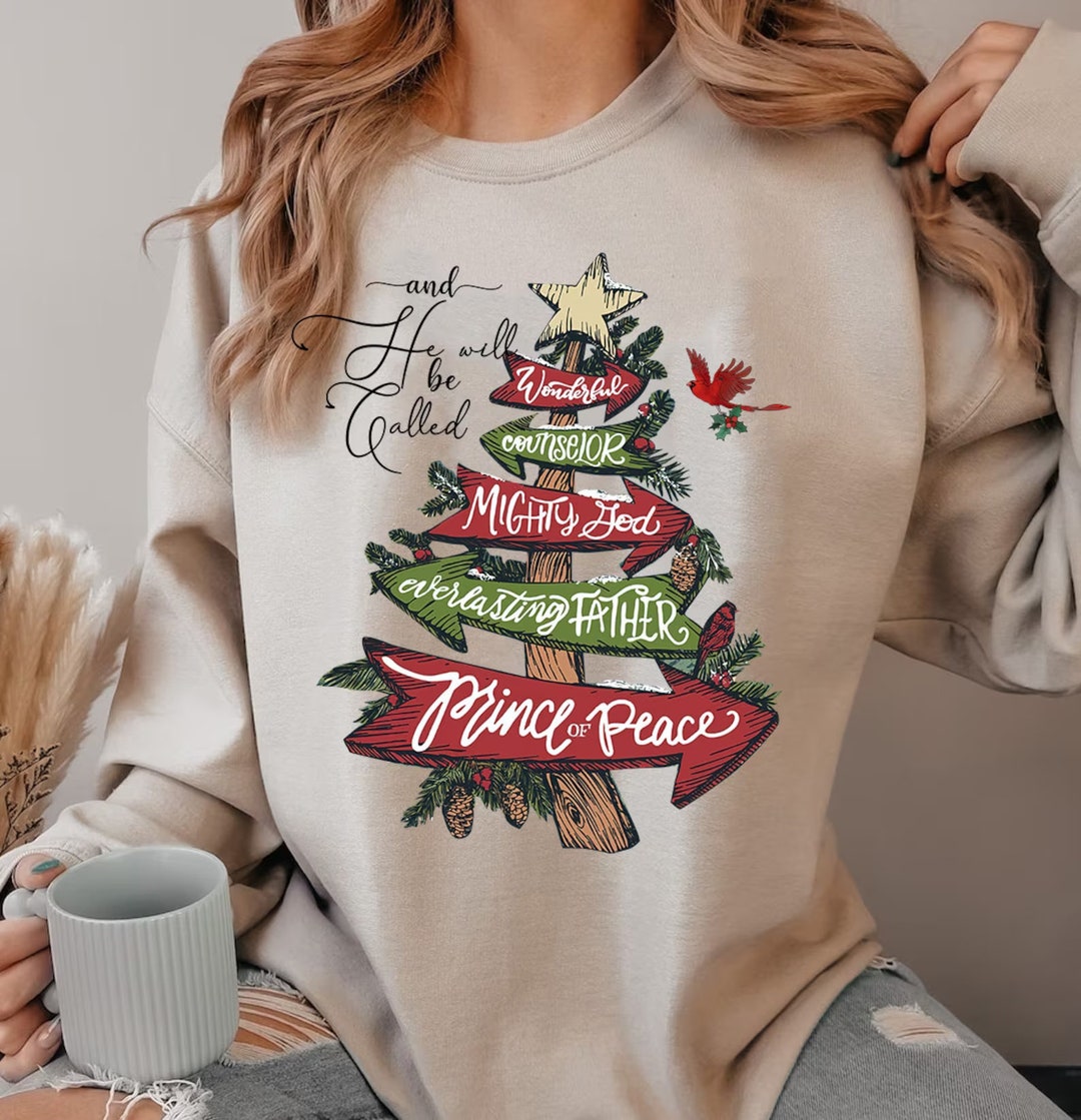 He Will Be Called Svg | Christmas Bible Verse Svg | Isaiah 9:6 ...