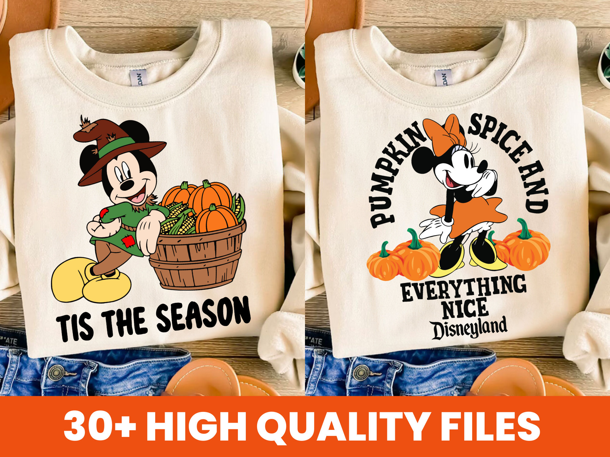 Mickeyy Mouse Fall Bundle , Mouse Tis the Season, Pumpkin Spice Svg ...