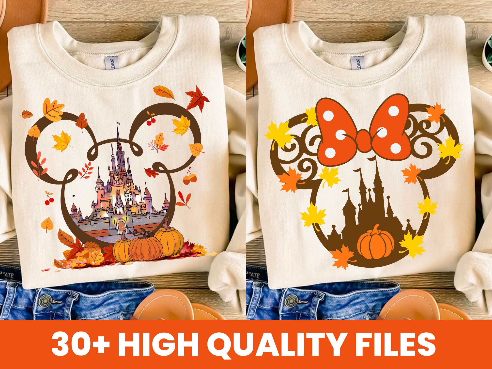 Mickeyy Mouse Fall Bundle , Mouse Tis the Season, Pumpkin Spice Svg ...