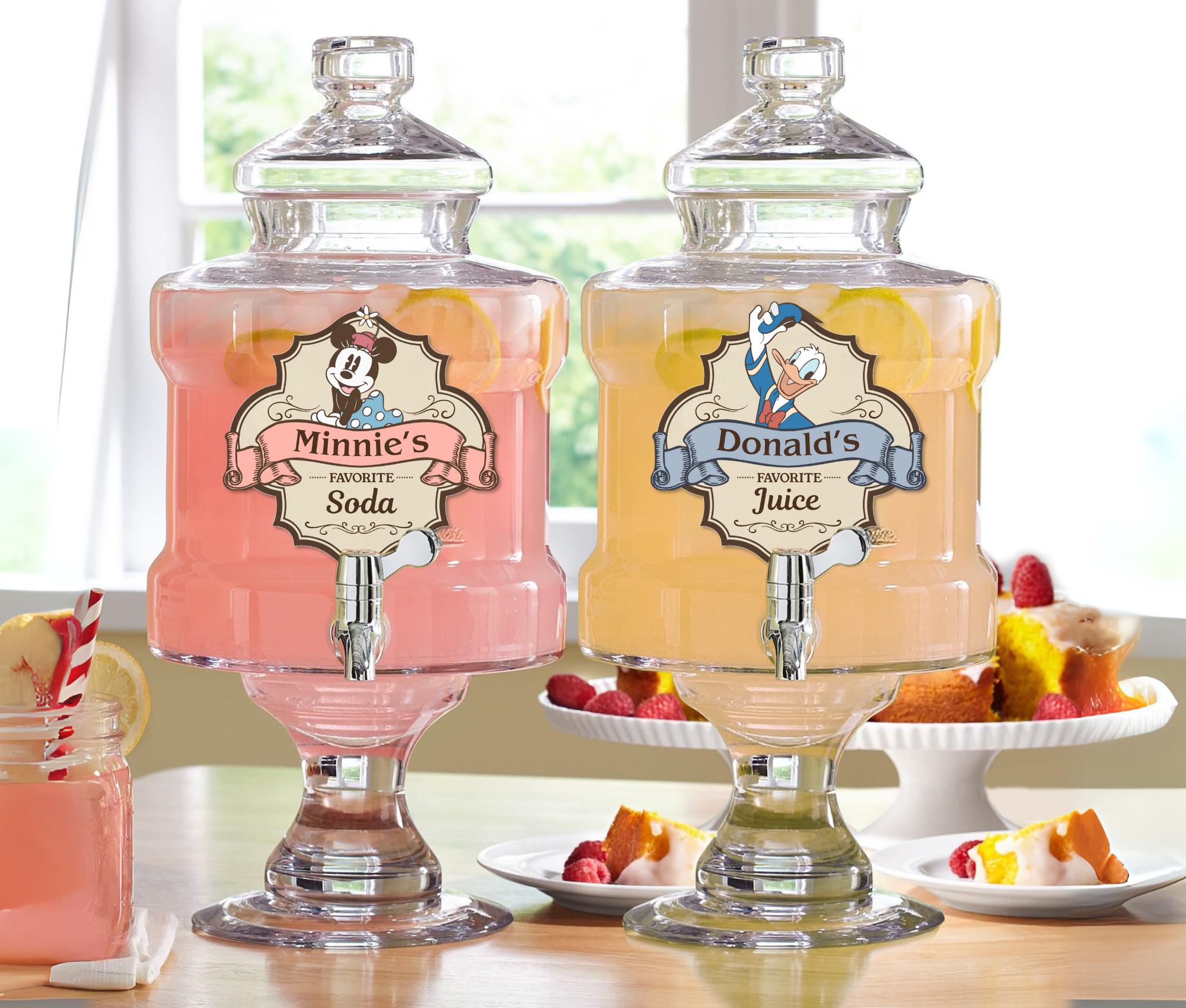 Editable Dinseyland Party Beverage Label, Printable Mikey & Friends ...