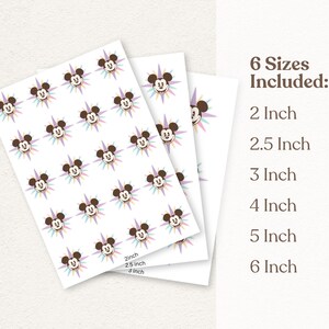 Printable Mikey's Fun Wheel Label, Mikey Mouse Birthday Decorations ...