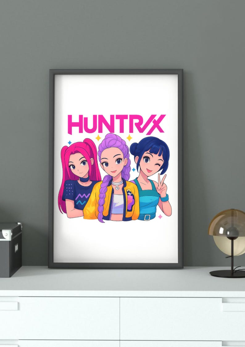 Kpop Huntrix Png, Demon Hunters Png, Saja Girls, Derpy Tiger, Huntrix ...