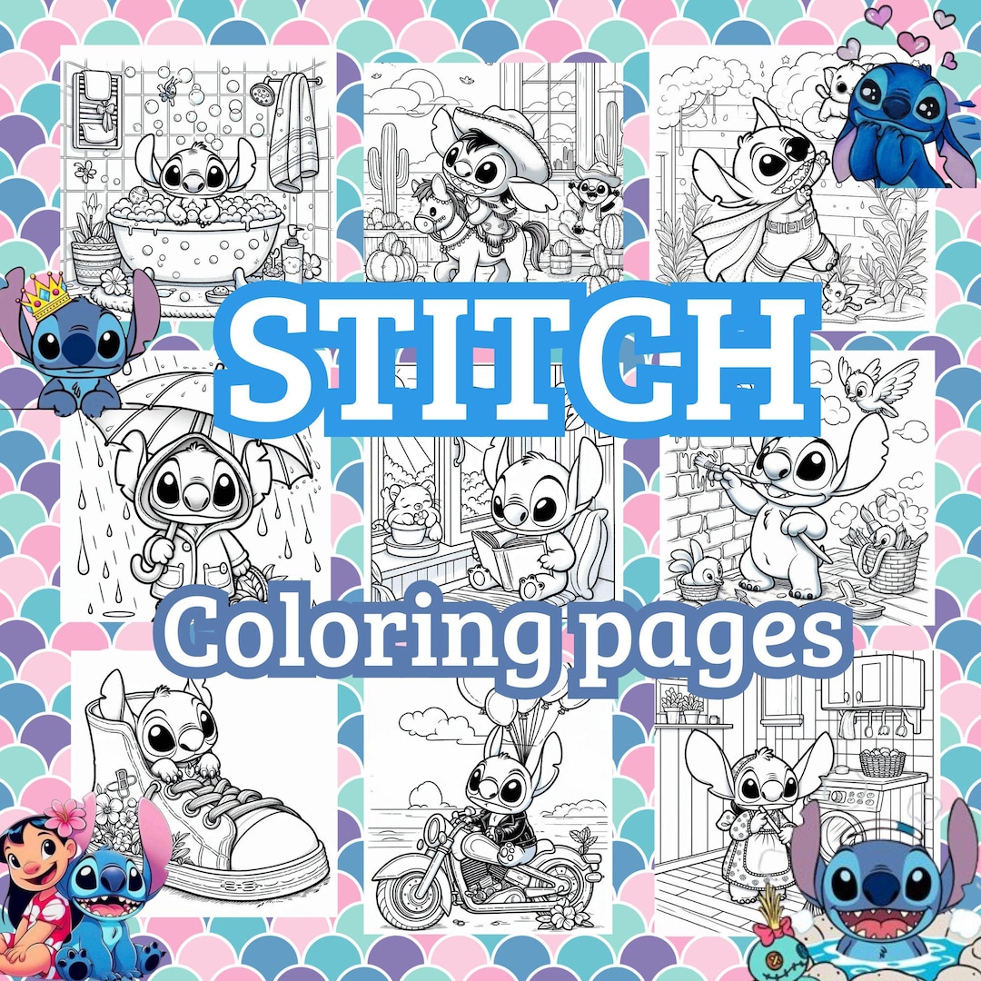 Cute Blue Alien Coloring Pages | 50 Printable Kawaii Space Creature ...