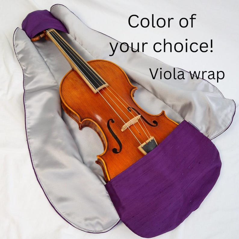 Viola Wrap, Custom, Made to Order! | Handmade Instrument Bag, Pick Your ...