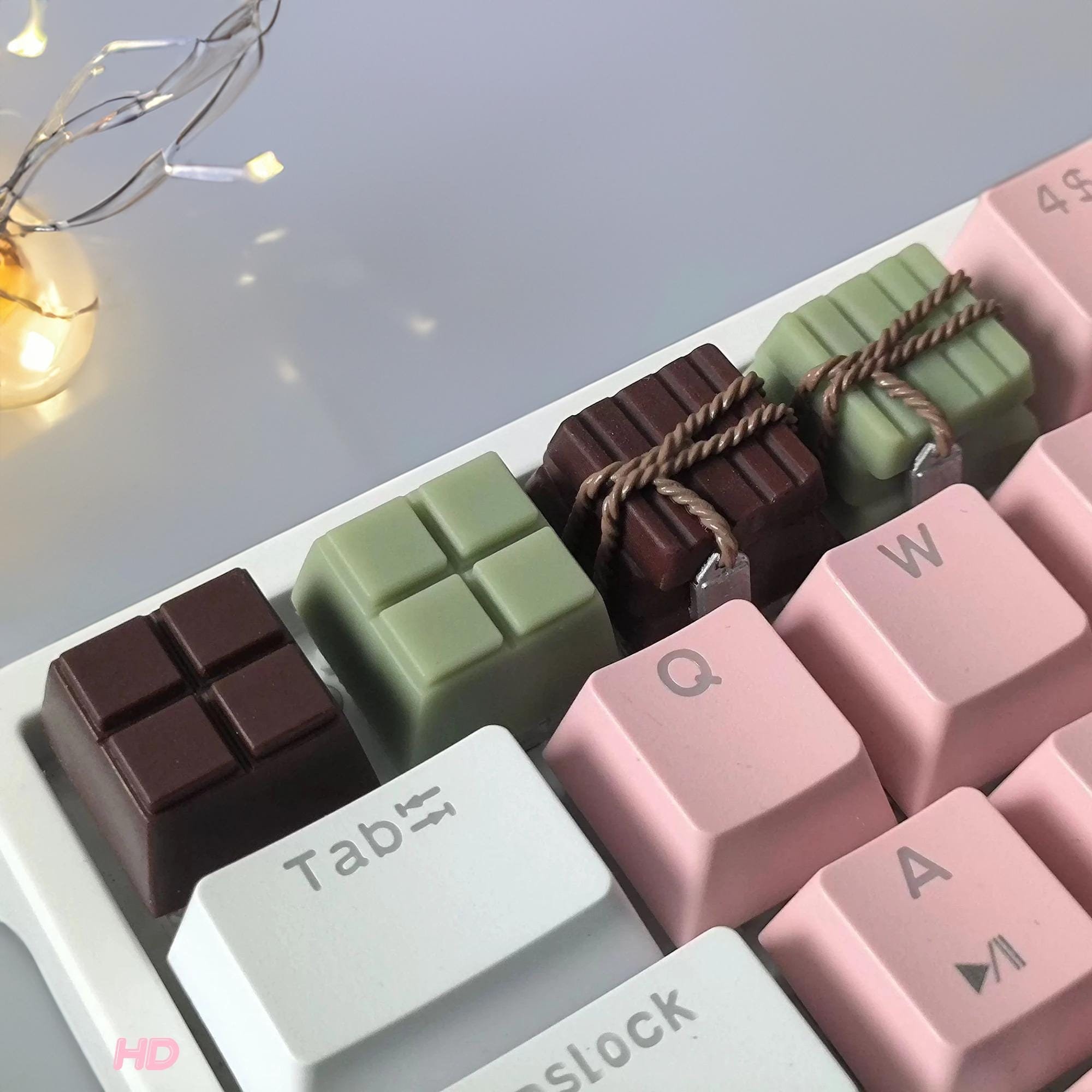 Cute Chocolates Key Cap Collection Handmade Artisan Keycap | Keycap ...