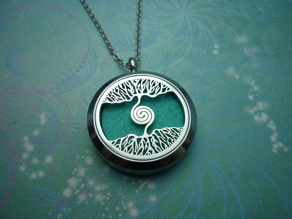 Soul Tree Aromatherapy Locket Stainless Steel Essential - Etsy