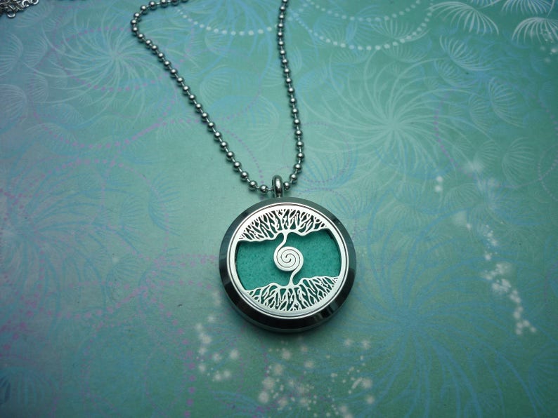 Soul Tree Aromatherapy Locket Stainless Steel Essential - Etsy
