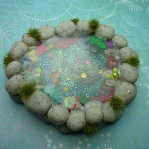 Reef / Rock Pool / Fish Pond Miniature Perfect for Fairy Gardens - Etsy