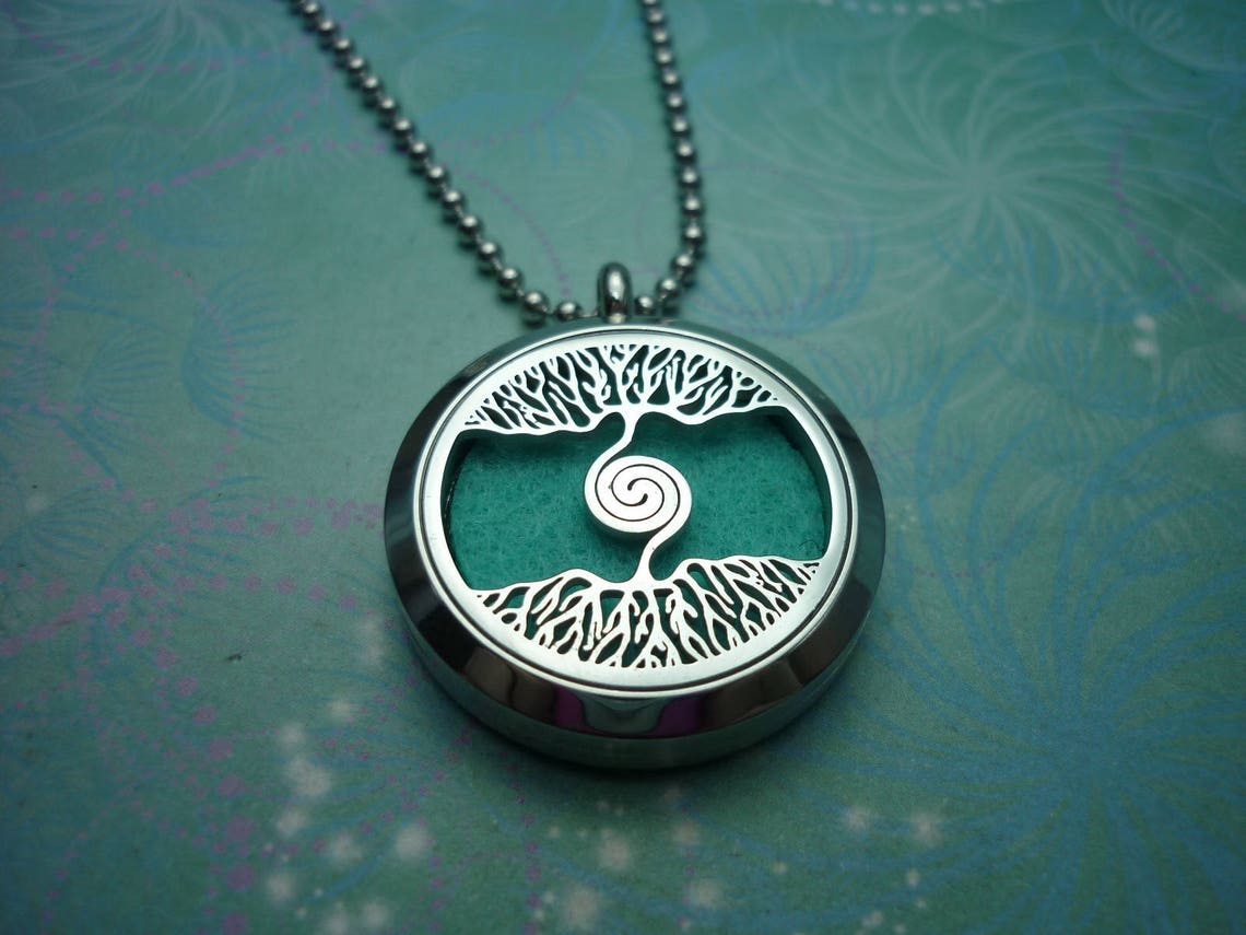 Soul Tree Aromatherapy Locket Stainless Steel Essential - Etsy