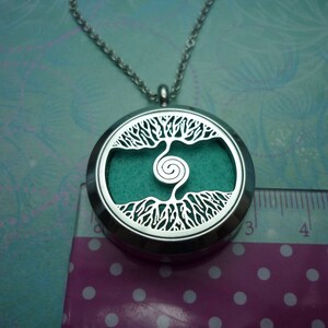 Soul Tree - Aromatherapy Locket - Stainless Steel - Essential Oil ...