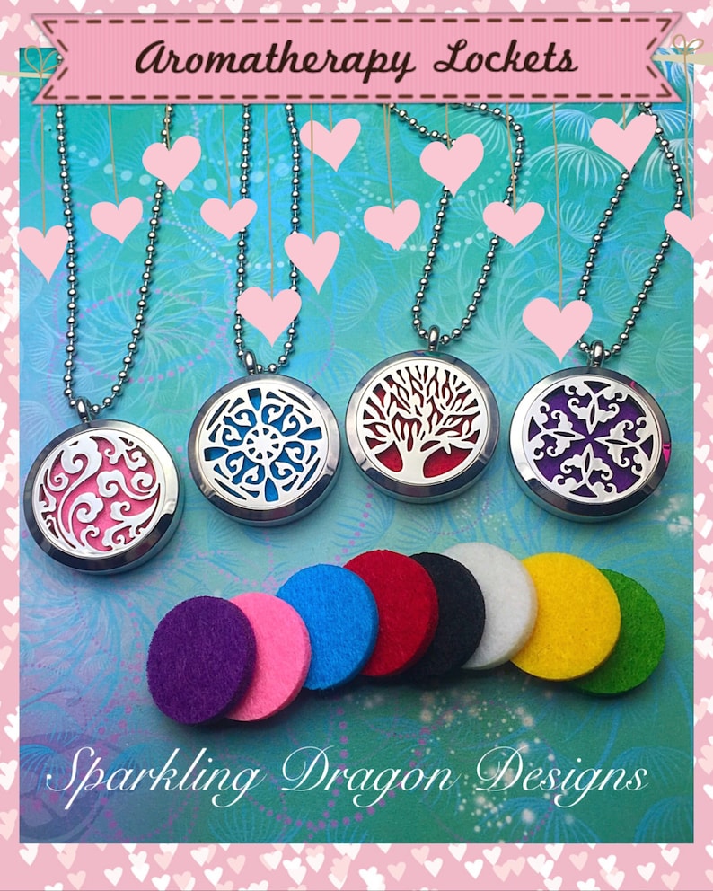 Soul Tree Aromatherapy Locket Stainless Steel Essential - Etsy