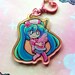 Vocaloid Love Ward Nurse Miku 2.5" Holo Acrylic Keychain - Etsy