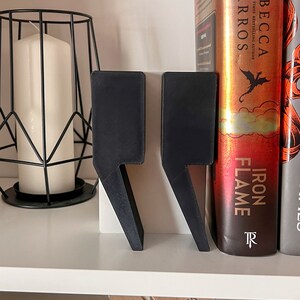 QUOTE MARK BOOKENDS | Book Swag | Library | Book Gift | Grammer | 3D ...