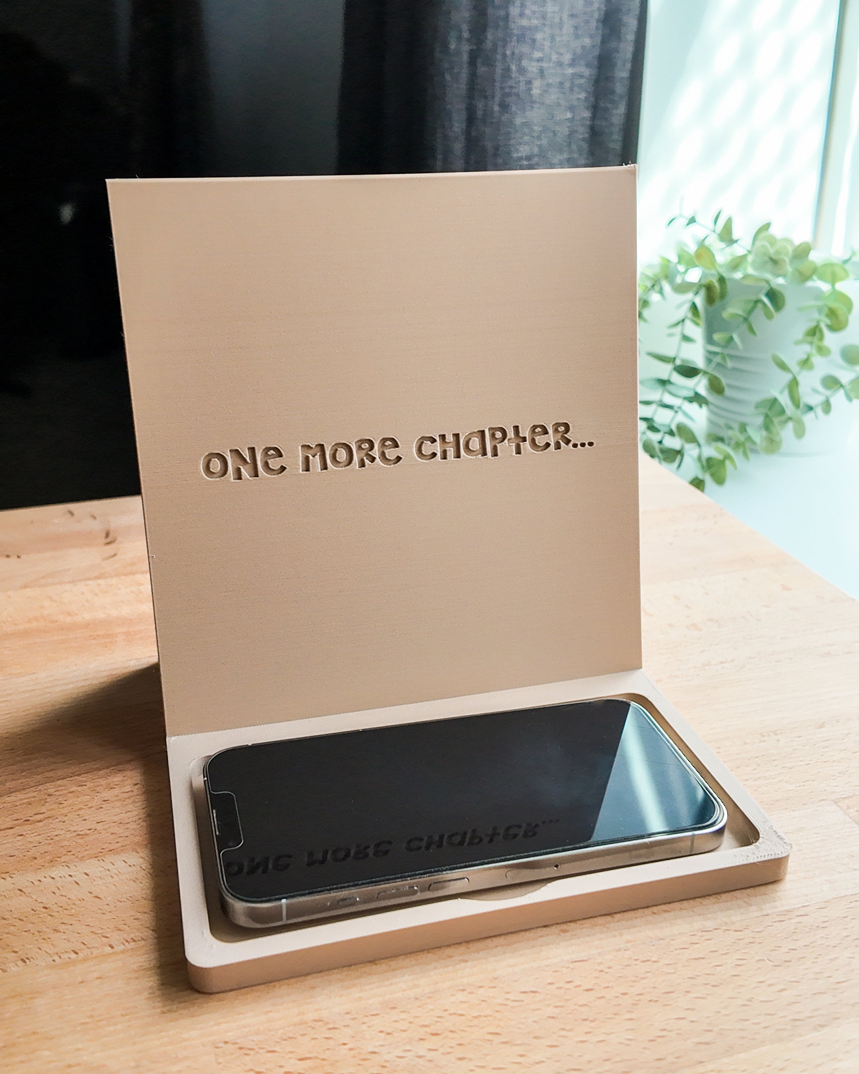 3D Printed Tabletop Book and Phone Holder: the Book Stand That Elevates ...