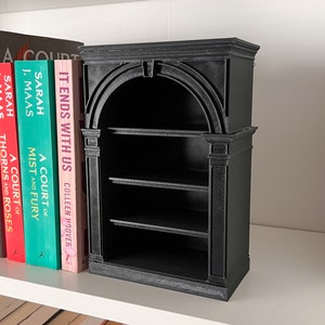 BOOKSHELF BOOKENDS | Book Swag | Library | Bookish Gift | Reading | 3D ...